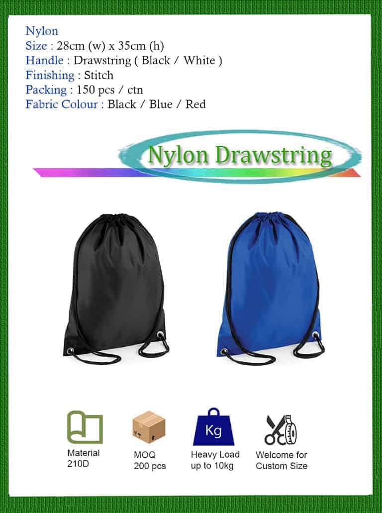 Nylon Bag Supplier Malaysia - Nylon Printing Malaysia